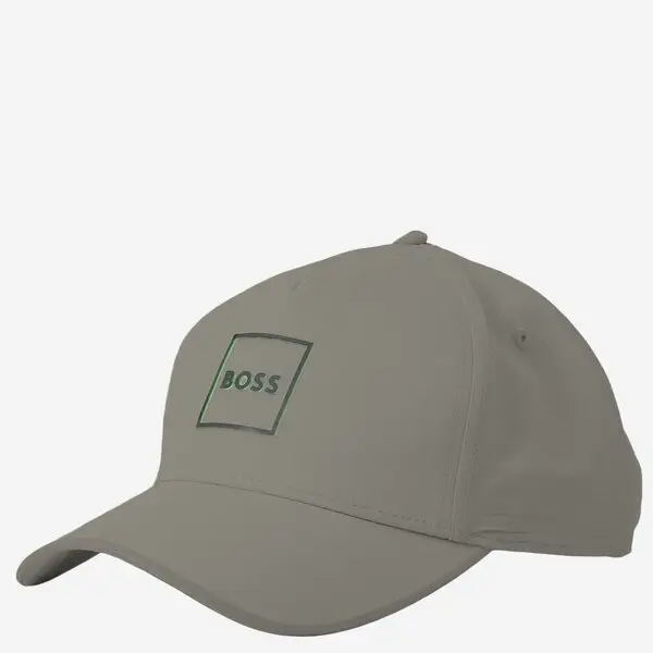 Hugo Boss Baseball Cap With Logo Detail - Verde