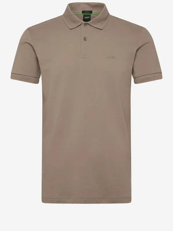 Hugo Boss Cotton Polo Shirt With Logo