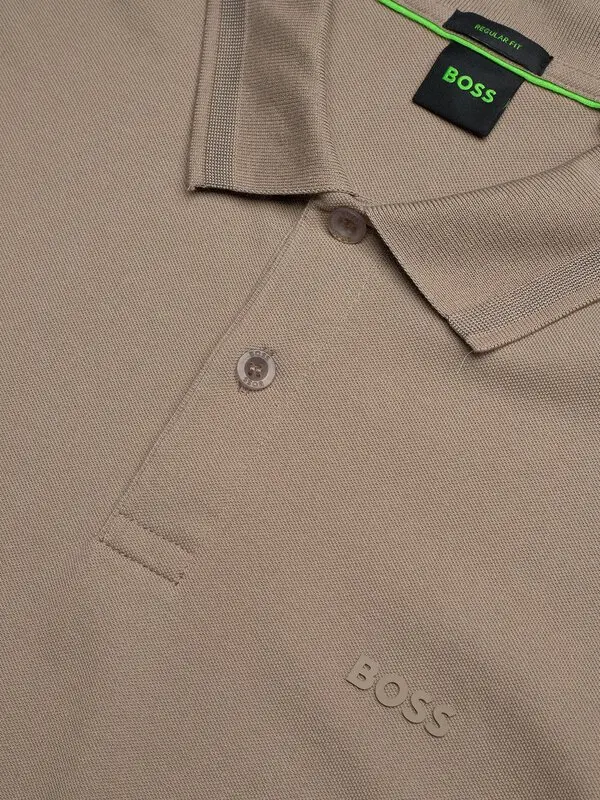 Hugo Boss Cotton Polo Shirt With Logo