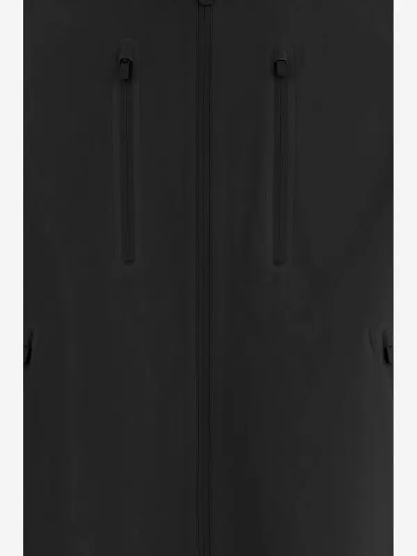 SAVE THE DUCK Zip Up Hooded Jacket - Black