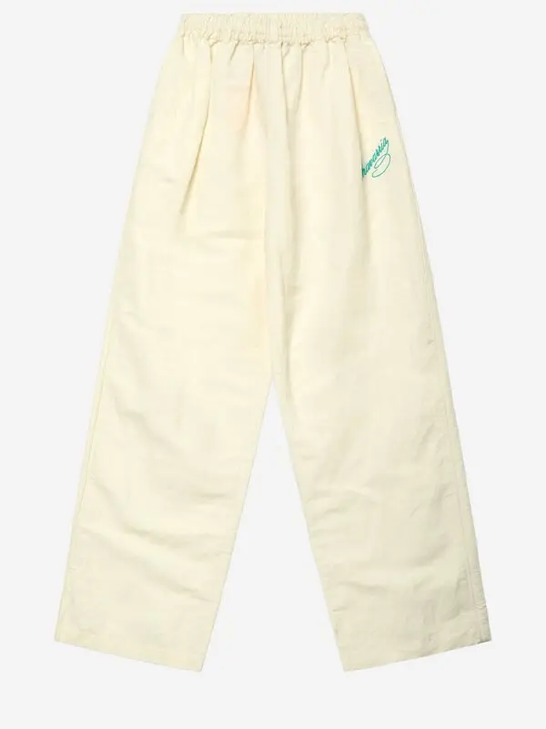 WILLY CHAVARRIA Viscose Blend Pants With Contrast Embroidery