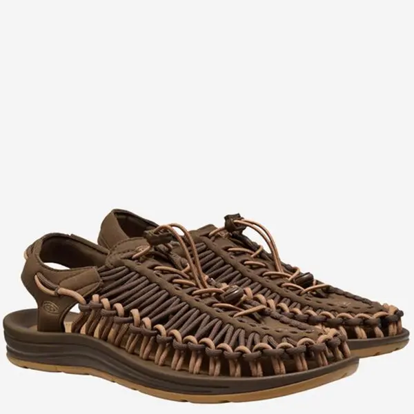 Keen Uneek Fabric Sandals - Brown