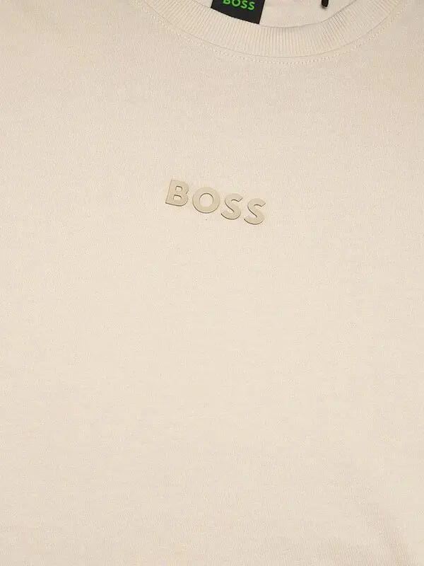 Hugo Boss Cotton T Shirt With Logo