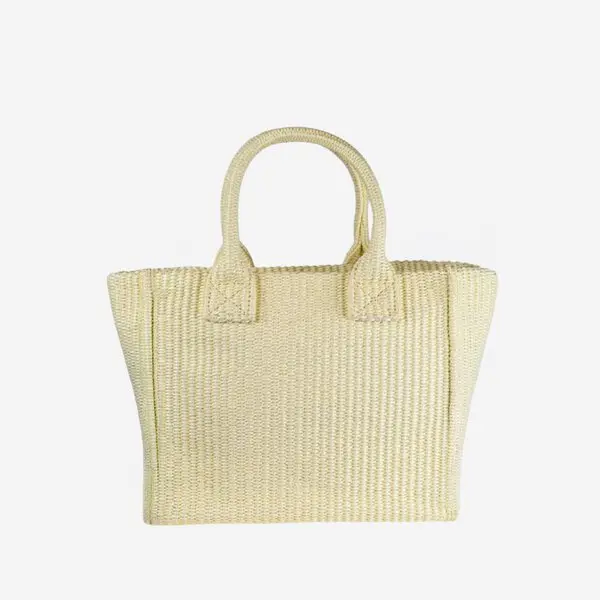 Pinko Raffia Shopping Bag