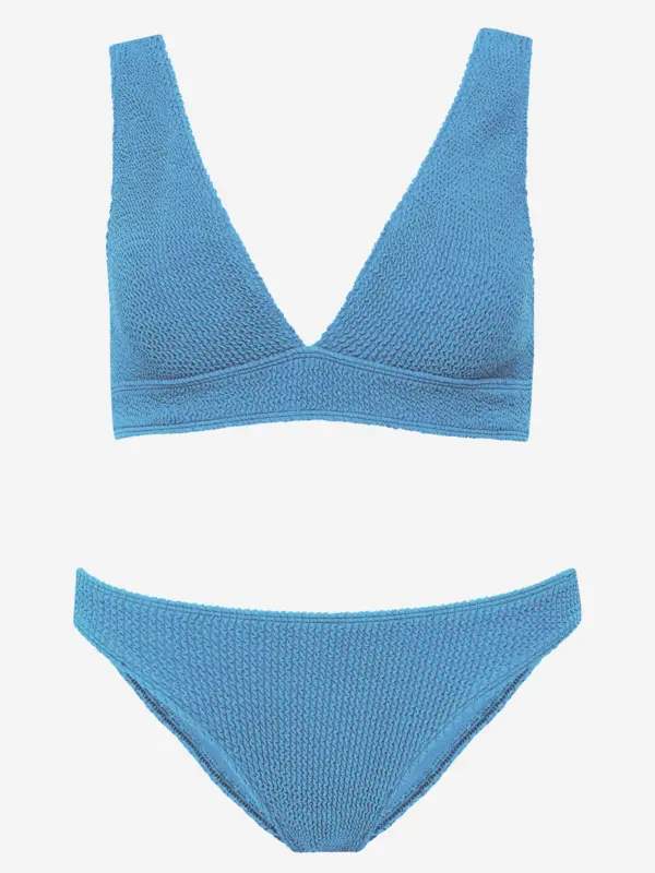 SORBET ISLAND Textured Bikini - Multicolour