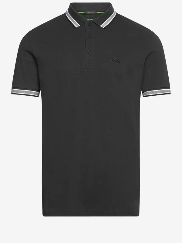 Hugo Boss Cotton Piqué Polo Shirt With Logo