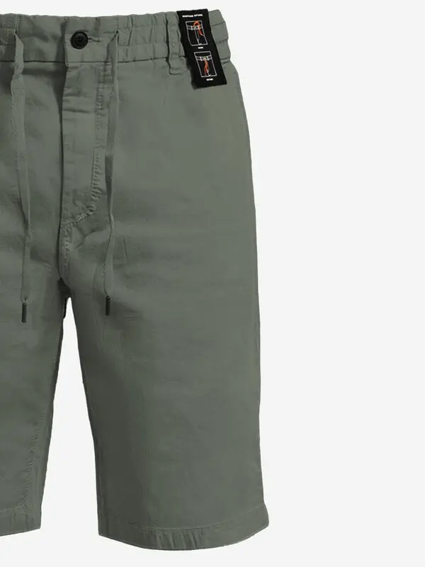 Hugo Boss Stretch Cotton Pants - Green