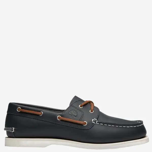 Timberland Classic Boat Leather Loafers - Blue