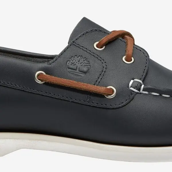 Timberland Classic Boat Leather Loafers - Blue