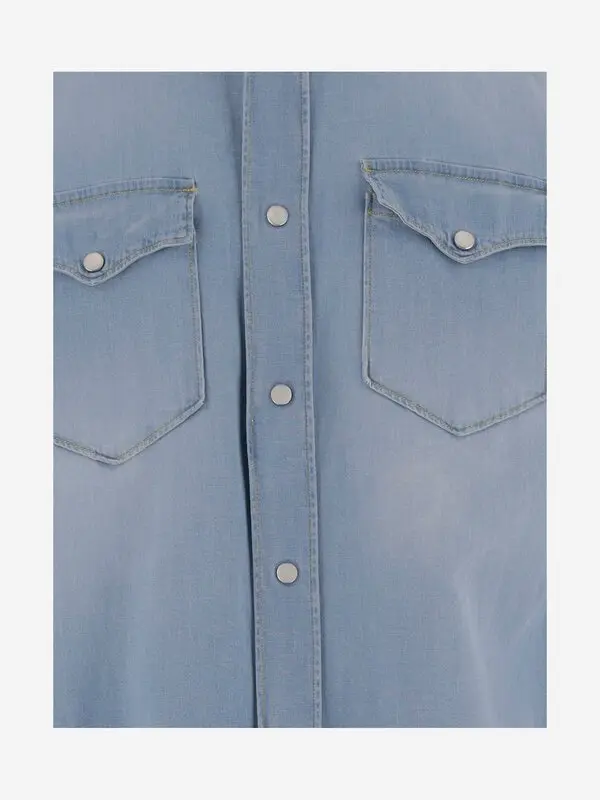 ALESSANDRO GHERARDI Stretch Cotton Shirt