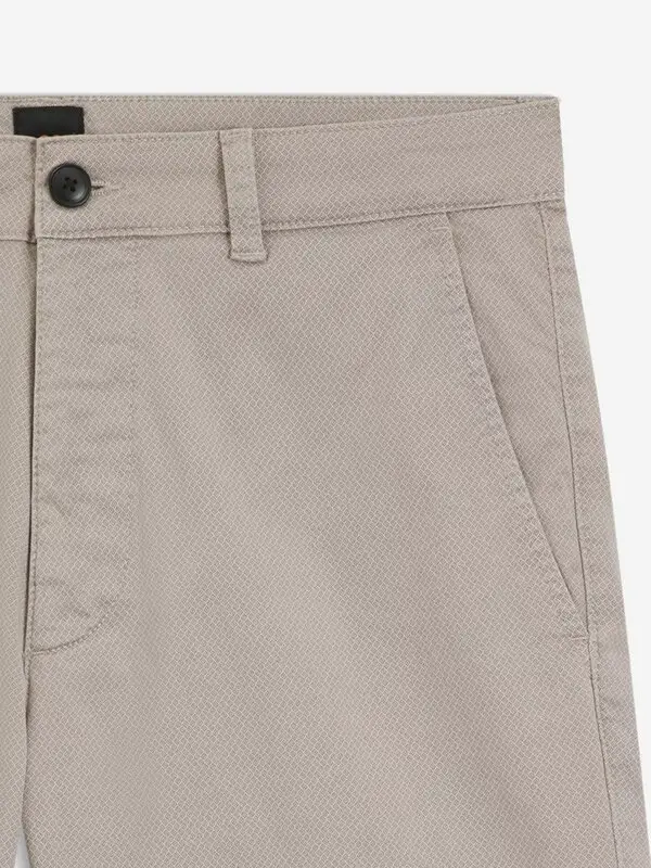 Hugo Boss Stretch Cotton Shorts - Beige
