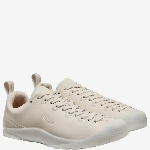 Keen Jasper Se1 Leather Lace-up Sneakers - Ivory
