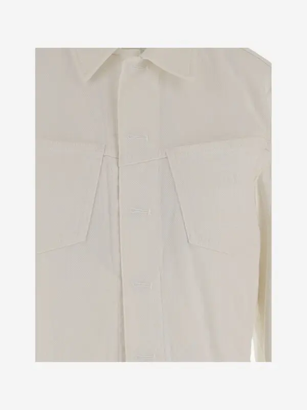 SA SU PHI Cotton Jacket - Ivory
