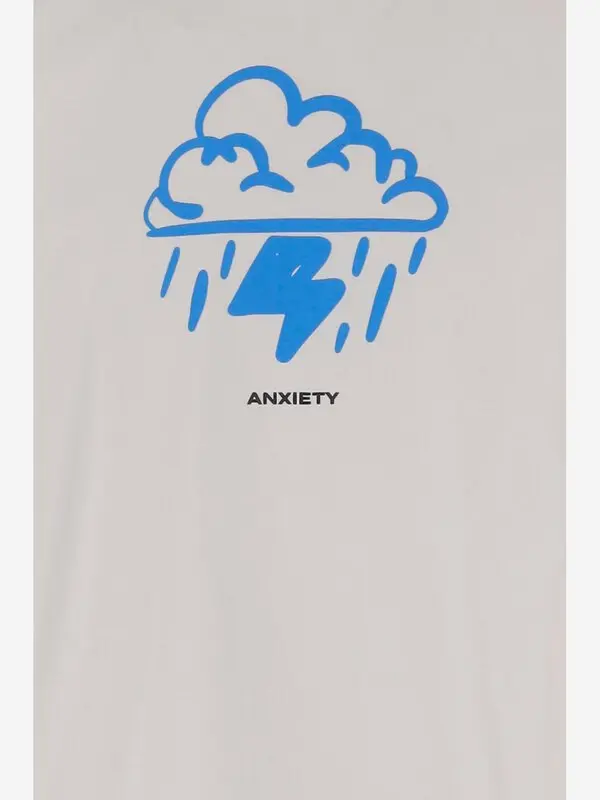 11:11 L.U.C.K. Cotton T Shirt With Logo Print