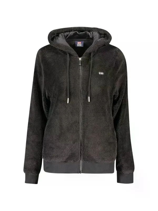 NORWAY 1963 Fleece Zip-up Hoodie - Black