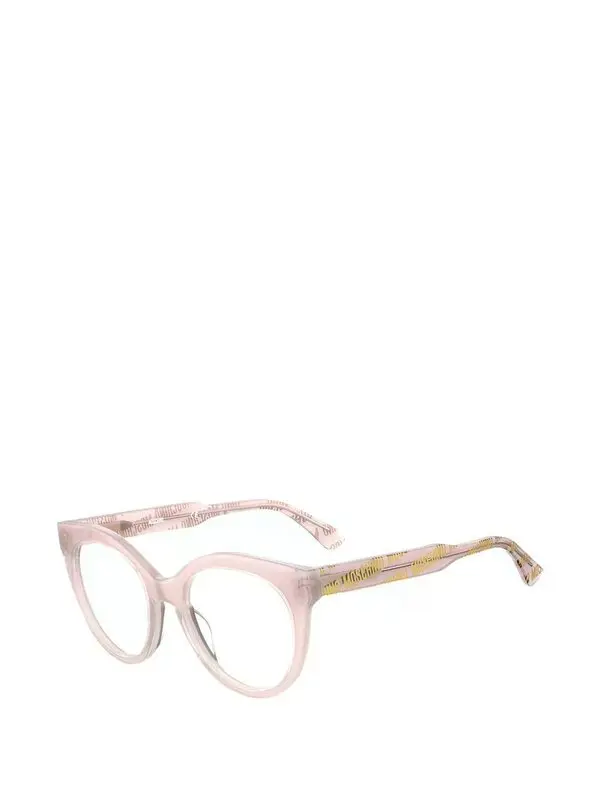 Moschino Round Frame Glasses