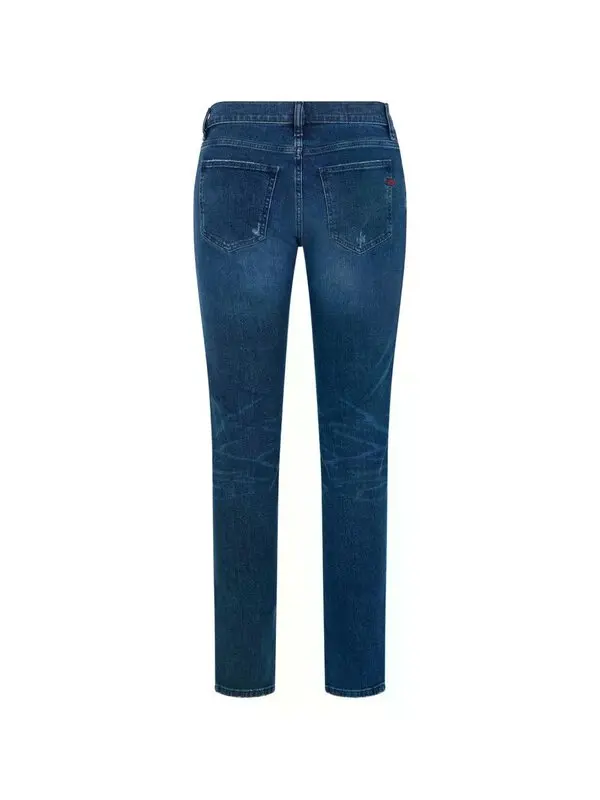 DIESEL® Faded Distressed Slim Fit Jeans