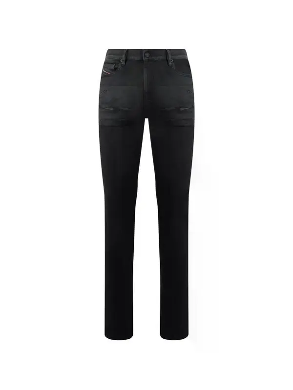 DIESEL® Faded Slim-fit Jeans - Black