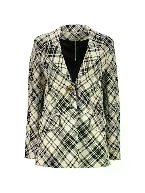 ELLERY Cloudy Friday Blazer - Neutrals