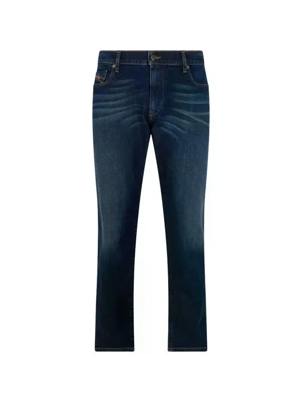 DIESEL® Faded Straight-leg Jeans