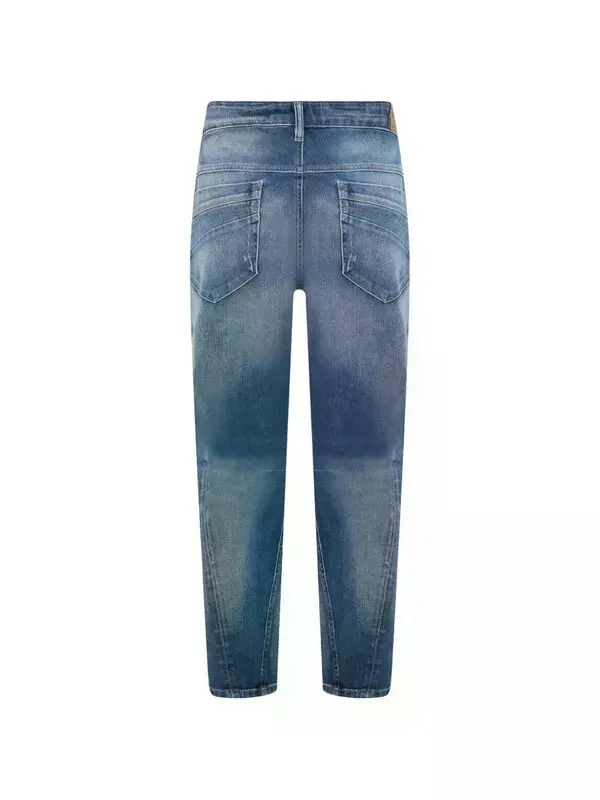 DIESEL® Faded Straight-leg Jeans