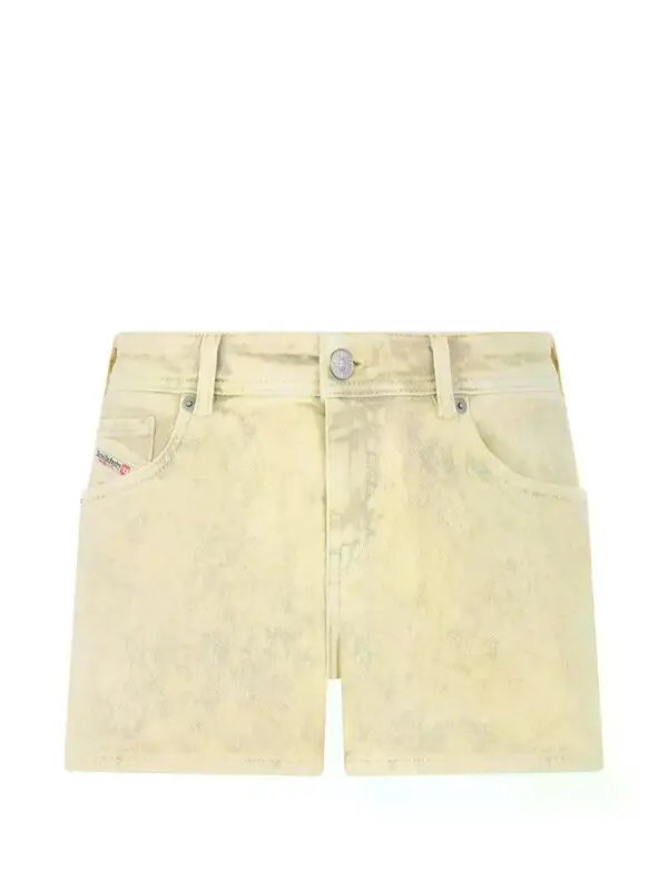 DIESEL® Acid Wash Denim Shorts