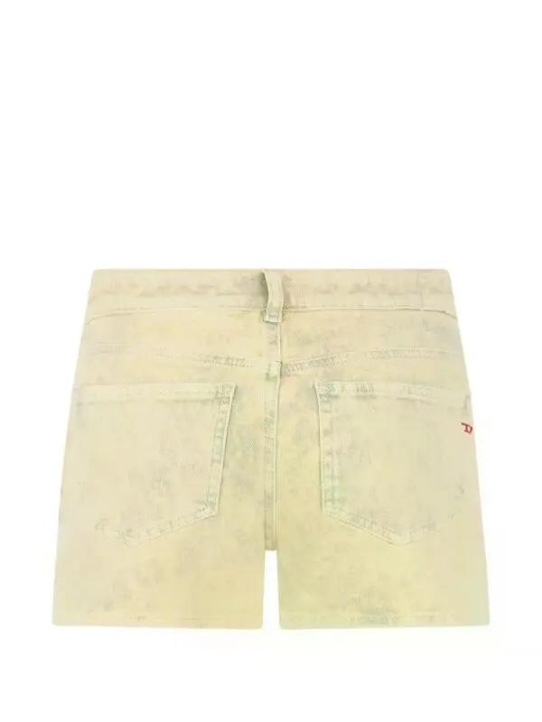 DIESEL® Acid Wash Denim Shorts