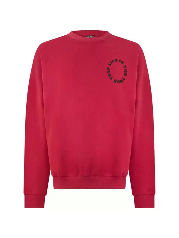 DIESEL® Embroidered Logo Sweatshirt