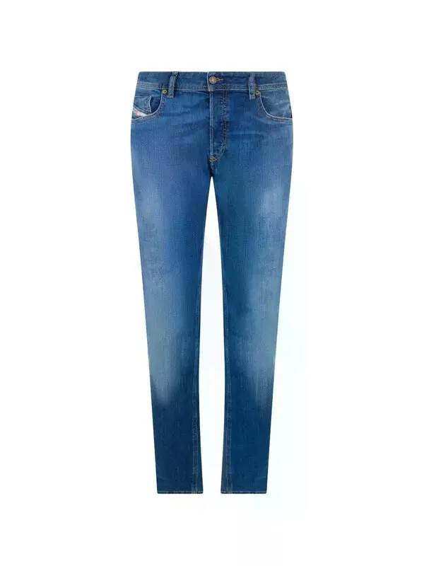 DIESEL® Faded Effect Straight-cut Jeans