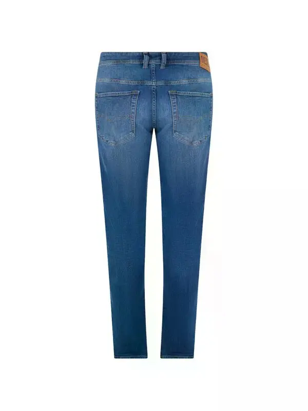 DIESEL® Faded Effect Straight-cut Jeans