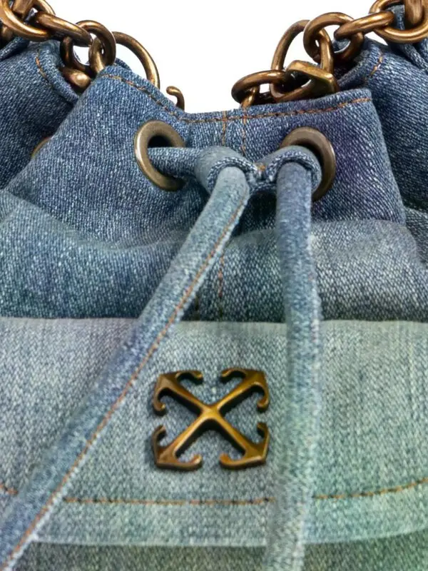 Off-White Dumbo.b Logo-plaque Bucket Bag