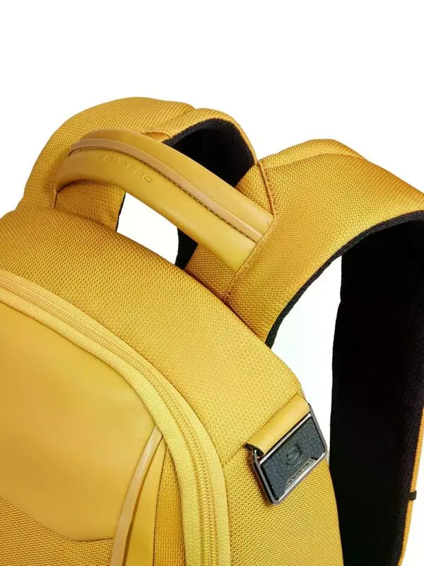 PIQUADRO Leather-trim Laptop Backpack