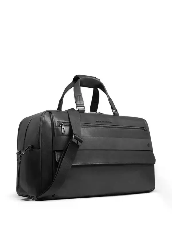 PIQUADRO Leather Duffel Bag