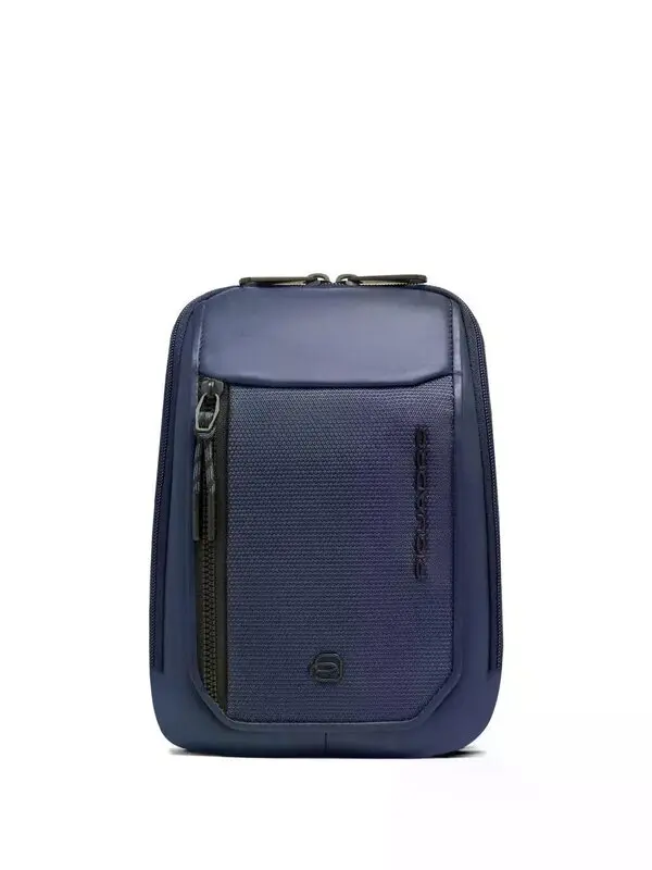 PIQUADRO Leather-trim Crossbody Bag