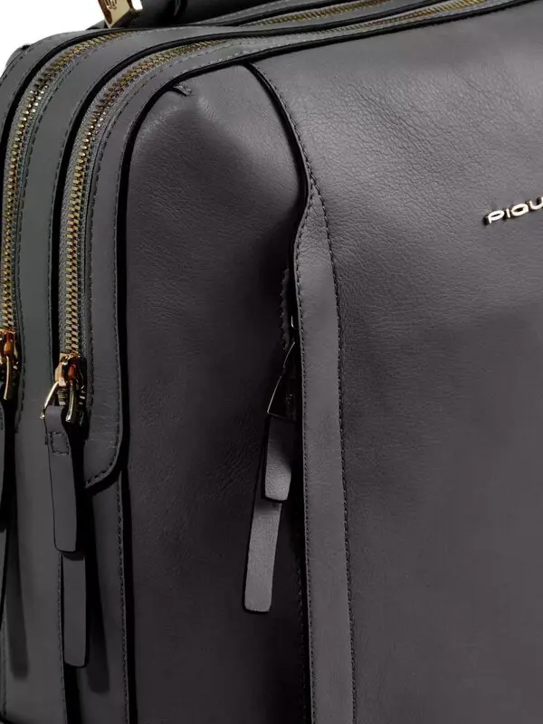 PIQUADRO Logo Plaque Backpack