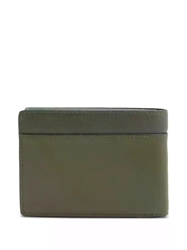 PIQUADRO Leather Flip-up Wallet