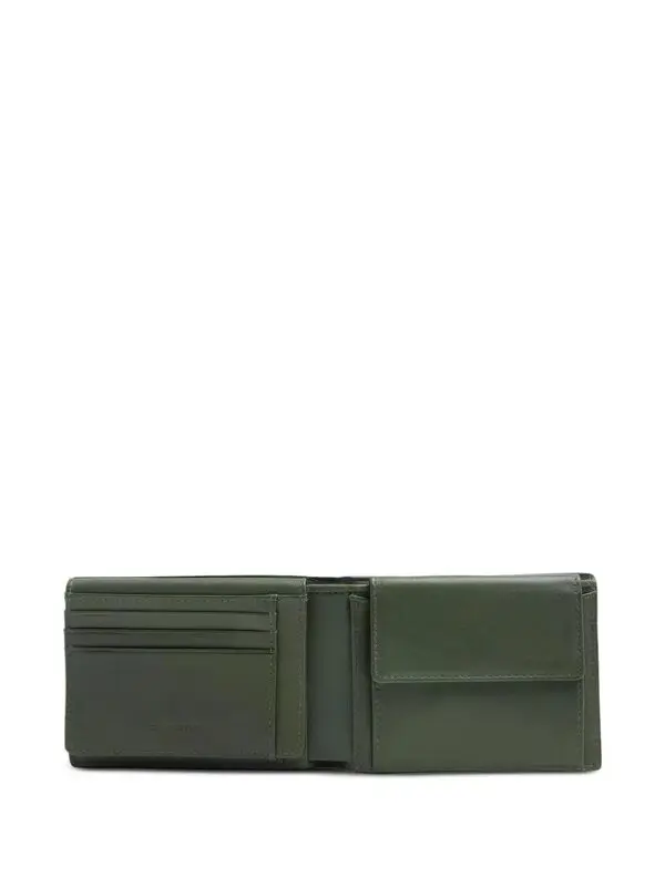PIQUADRO Leather Flip-up Wallet