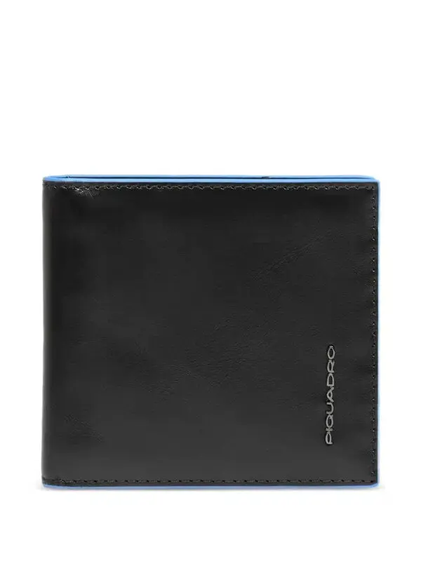 PIQUADRO Contrast-trim Money Clip Wallet
