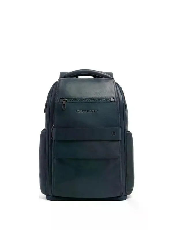 PIQUADRO Commute Leather Backpack