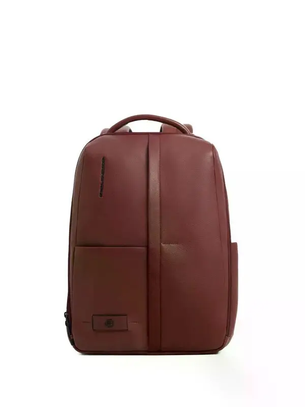 PIQUADRO Leather Laptop Backpack