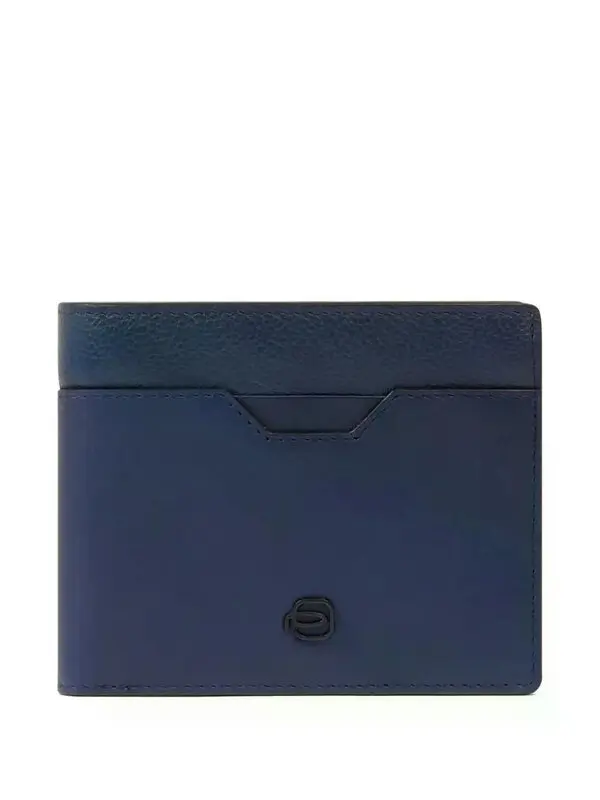 PIQUADRO Flip-up Id-window Leather Wallet