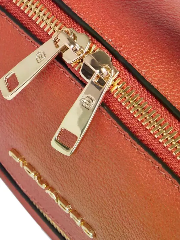 PIQUADRO Grained Leather Shoulder Bag