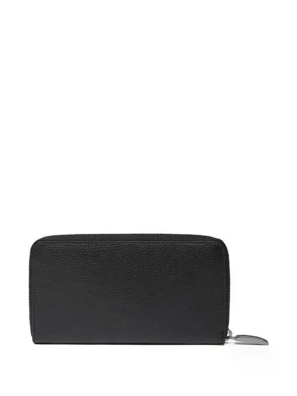 PIQUADRO Zip-around Leather Wallet