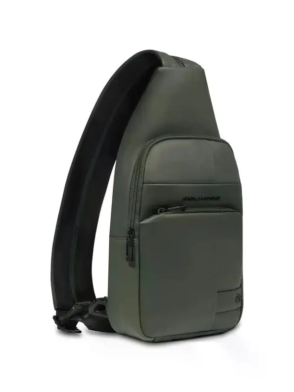 PIQUADRO Adjustable Shoulder Strap Messenger Bag