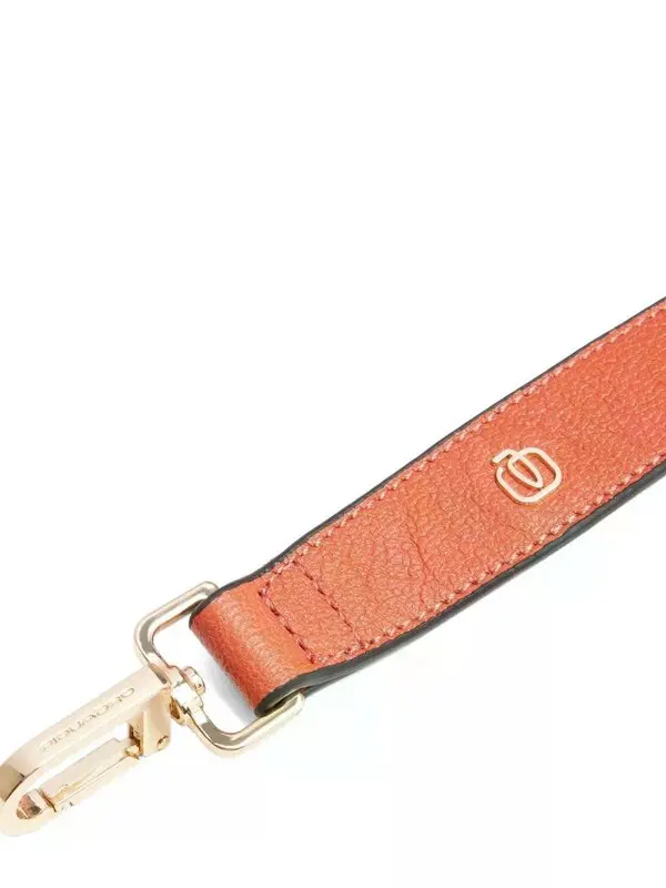 PIQUADRO Grained Leather Laptop Bag