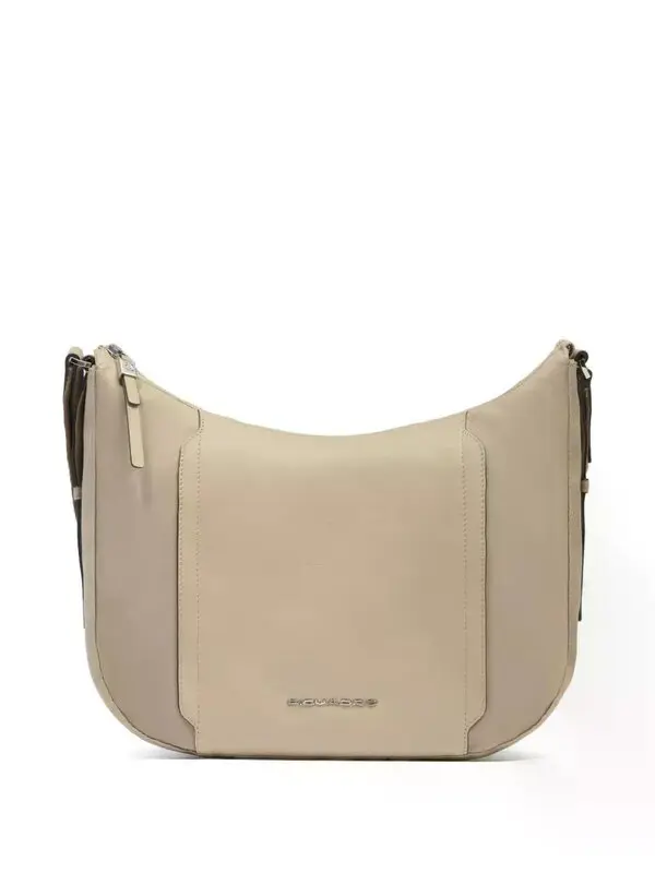 PIQUADRO Panelled Logo-lettering Shoulder Bag