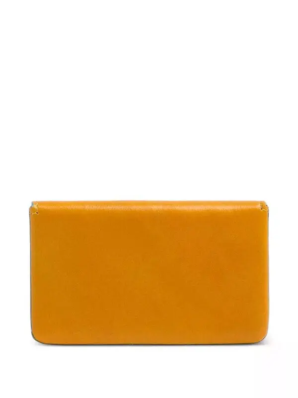 PIQUADRO Logo-plaque Leather Business Card Holder