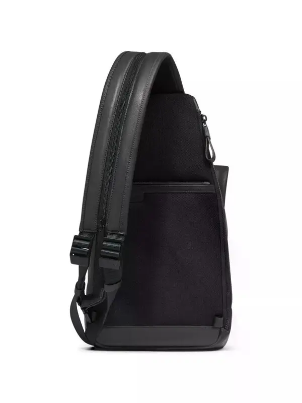 PIQUADRO Convertible Leather Sling Bag