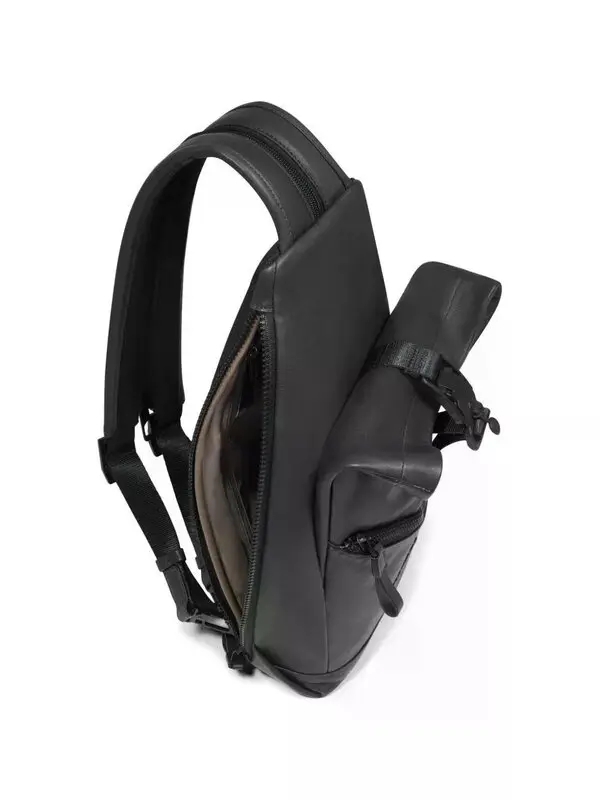 PIQUADRO Convertible Leather Sling Bag