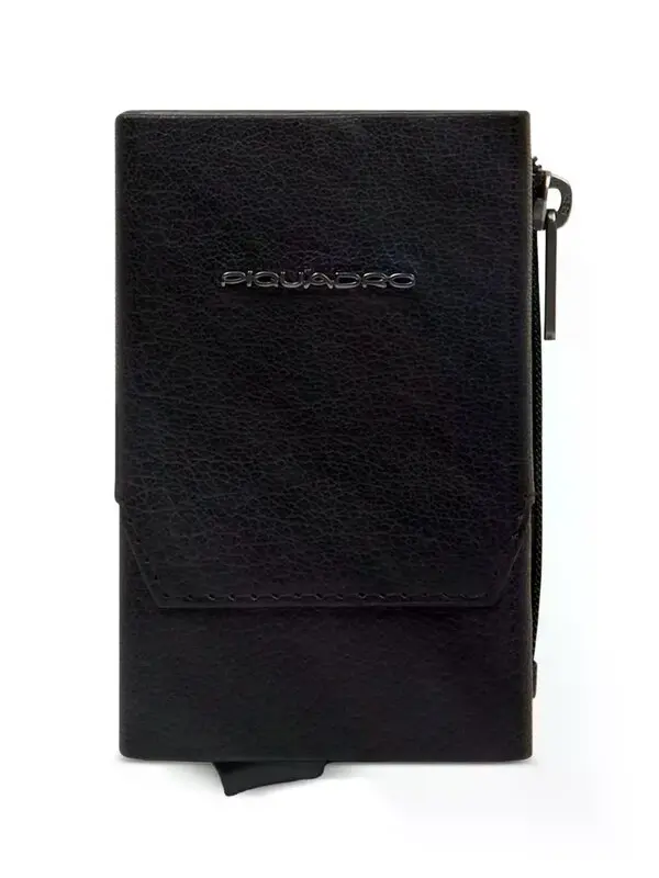 PIQUADRO Solm Pop-up Wallet - Black